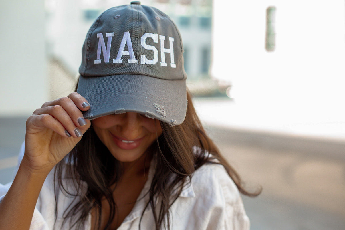 Custom Vintage Varsity Hat – Small Town Society
